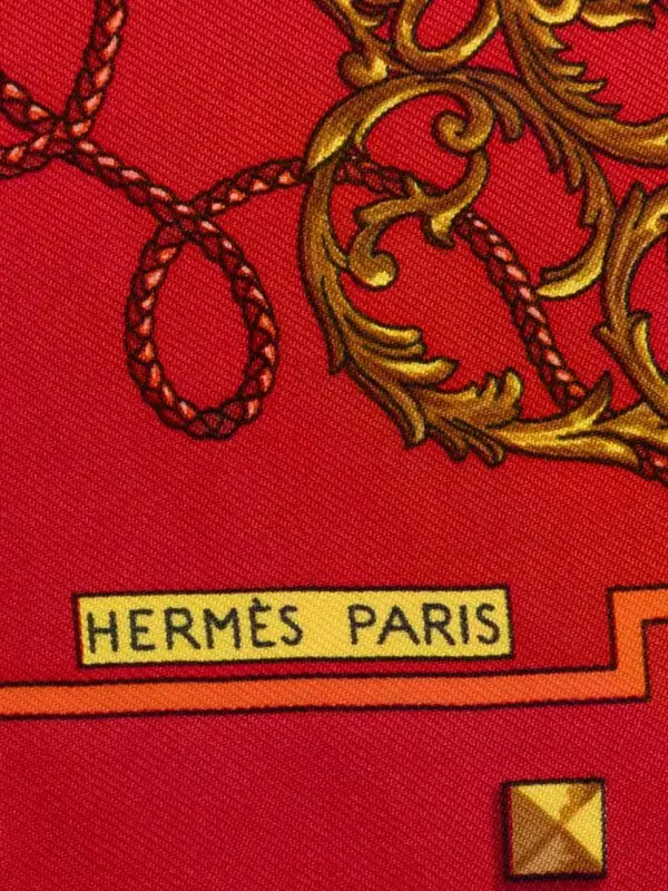 Hermès 2017-2021 Les Cles Silk Handkerchief