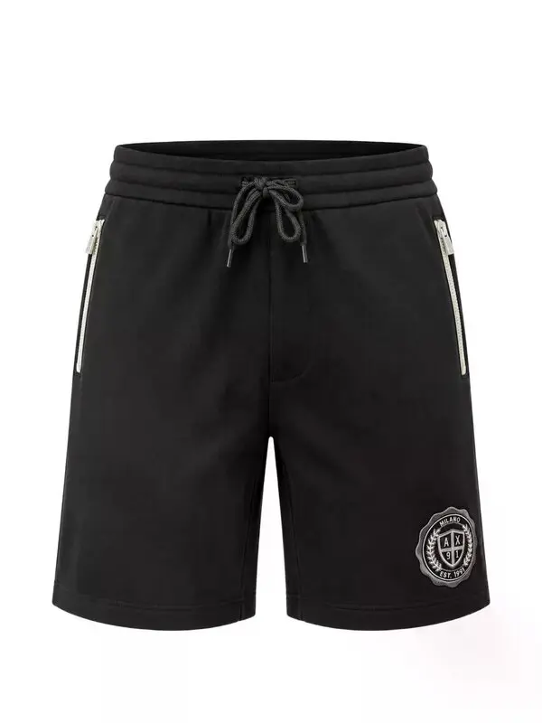 Armani Exchange Logo-patch Drawstring Shorts