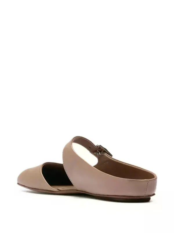 Officine Creative Meredith Buckle-strap Leather Mules