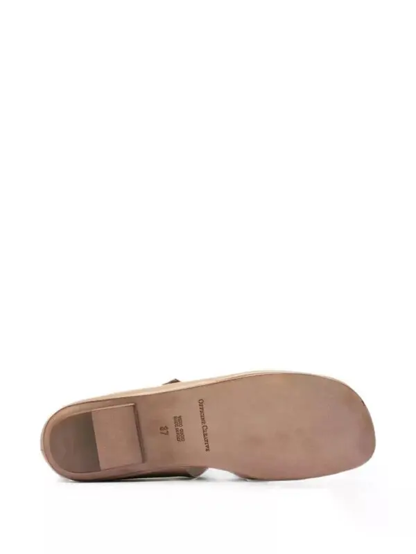 Officine Creative Meredith Buckle-strap Leather Mules