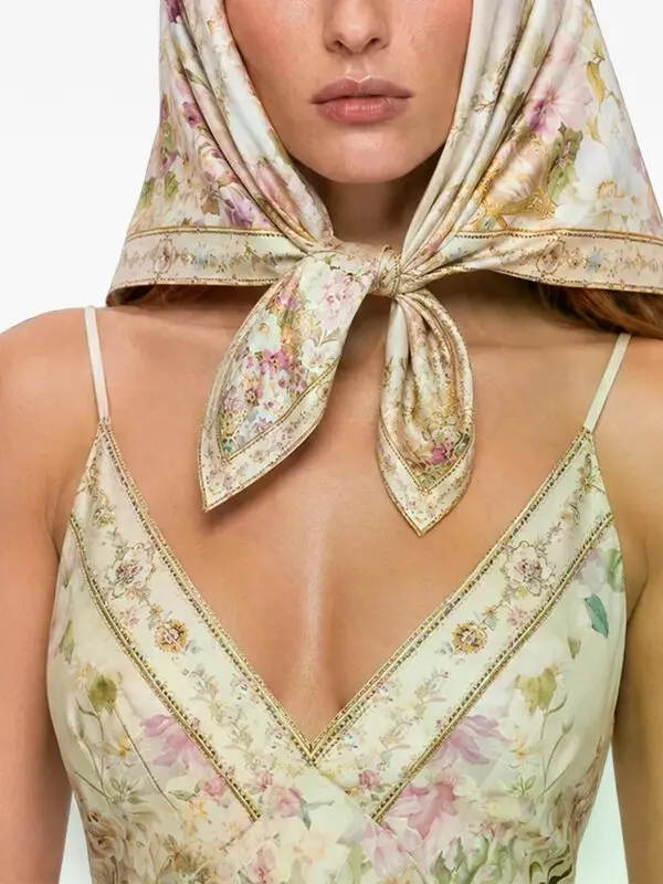 Camilla Twilight In Istanbul Printed Square Scarf