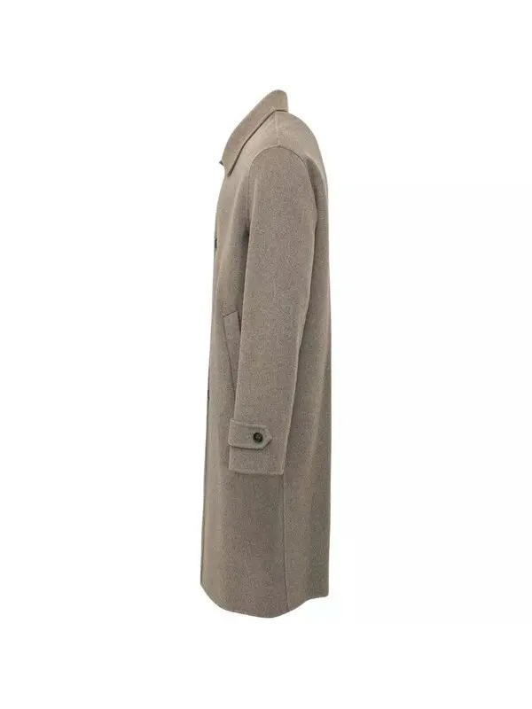 BOSS Relaxed-fit Coat In A Wool Blend