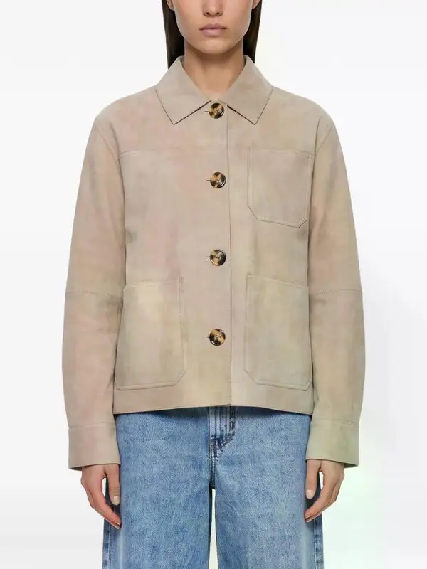 Max Mara Ghiera Button-up Patch-pocket Jacket