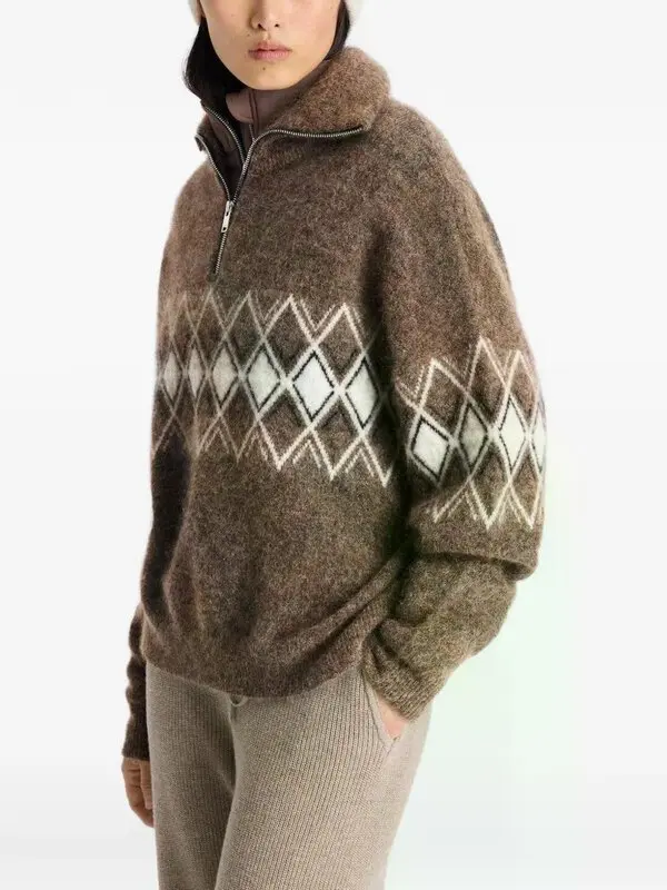 Fusalp Mireva Sweater - Brown