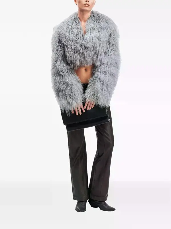 OW Celia Cropped Fur Jacket