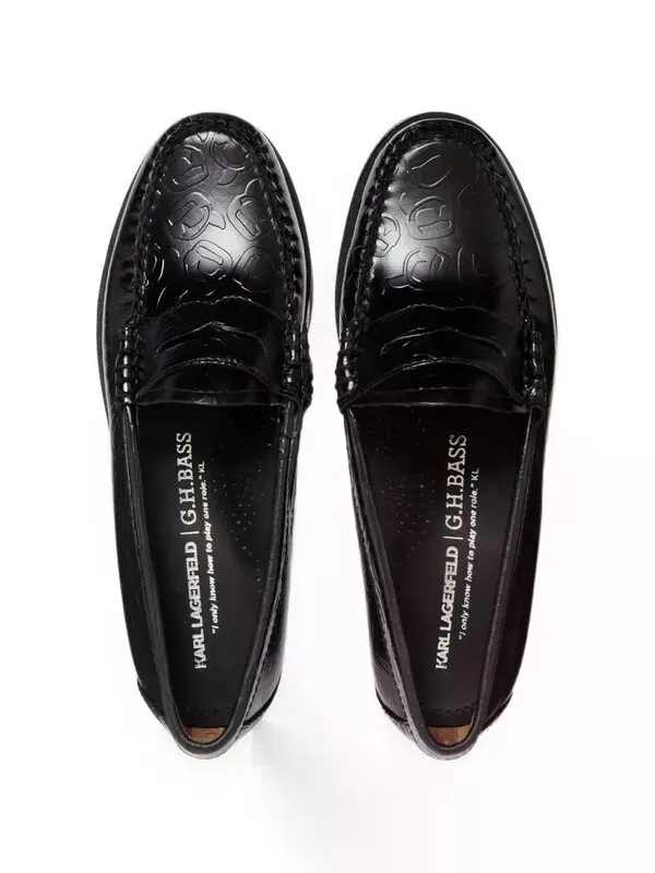 G.H.BASS Weejuns Embossed Loafers