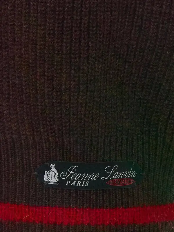 LANVIN Striped Sweater In Wool And Cashmere