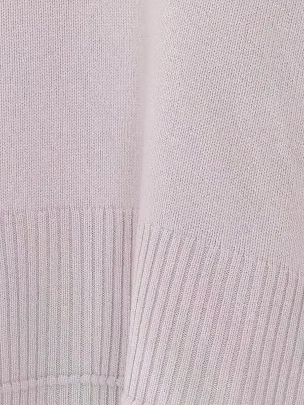 Alpha Studio Ribbed-trim Sweater