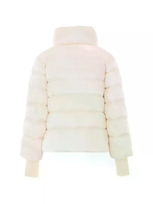 Add Quilted High-neck Jacket