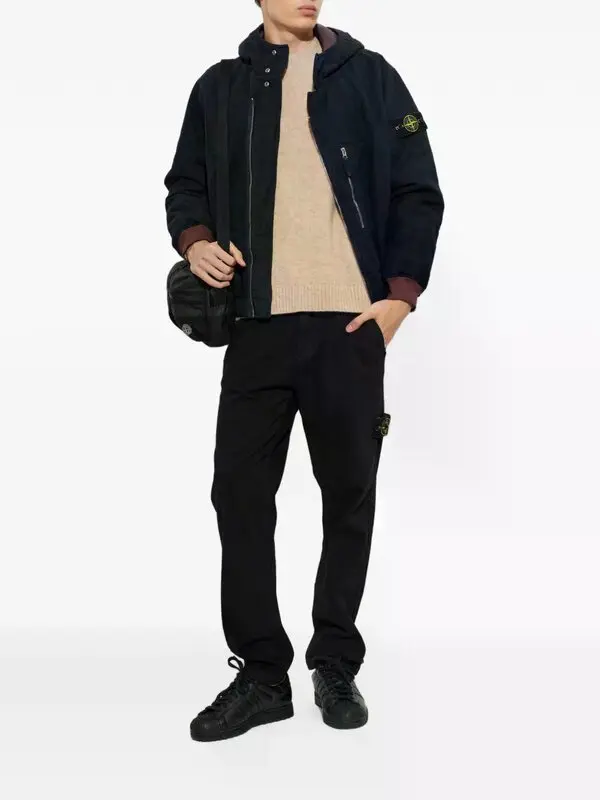 Stone Island 4100042 Diagonal Cotton Wool-tc Jacket