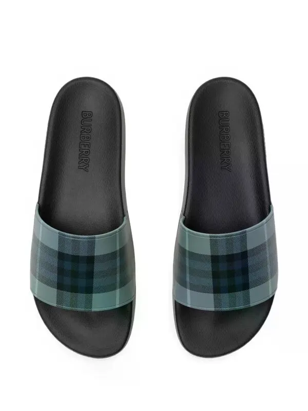Burberry Check Slides