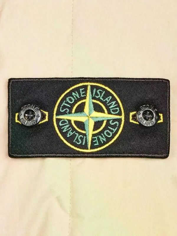 Stone Island Quilted Logo-patch Jacket