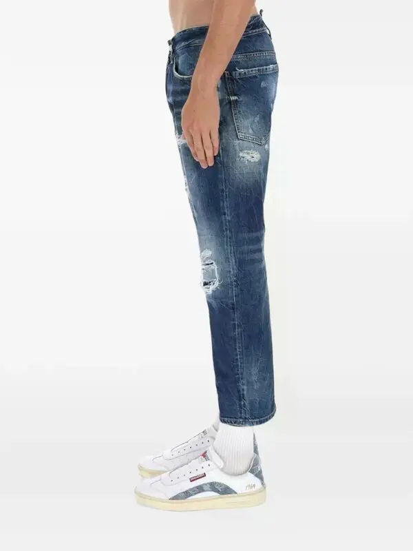 Dsquared2 Distressed Faded-effect Jeans