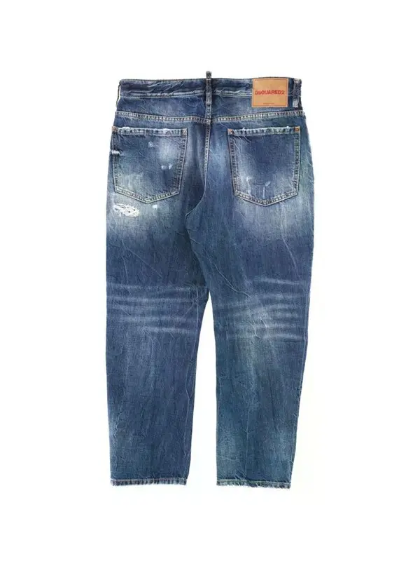 Dsquared2 Distressed Faded-effect Jeans