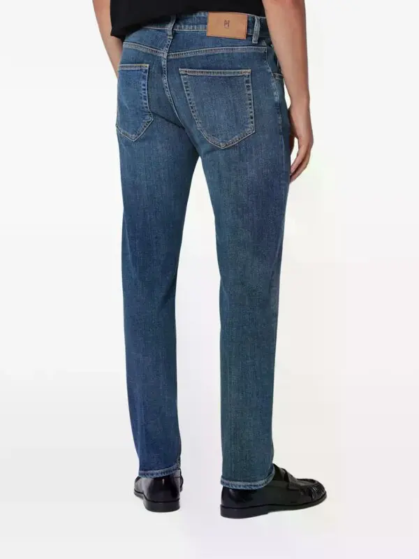 PT TORINO Reggae Faded-effect Straight-leg Jeans