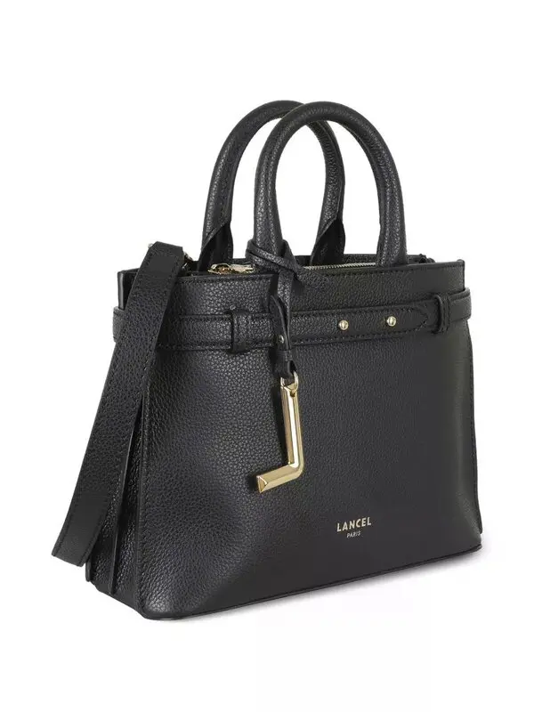 LANCEL Faubourg Belted Leather Handbag