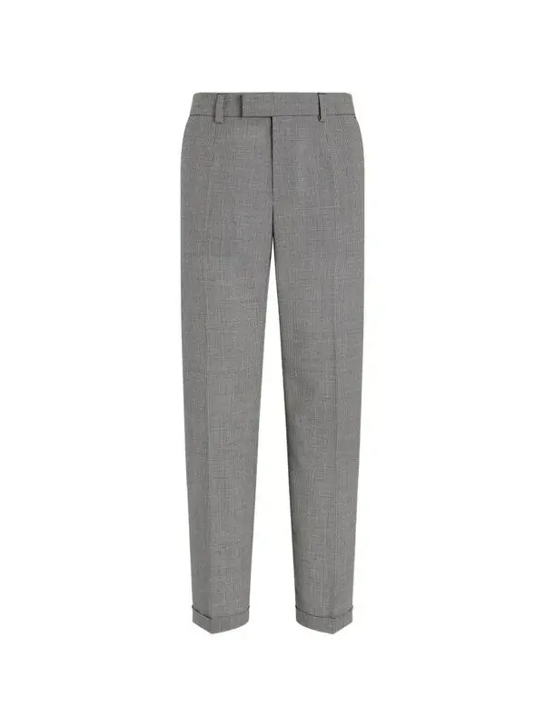 Dolce & Gabbana Houndstooth-pattern Tailored Trousers