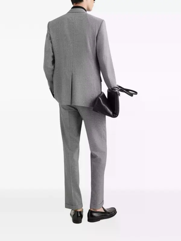 Dolce & Gabbana Houndstooth-pattern Tailored Trousers
