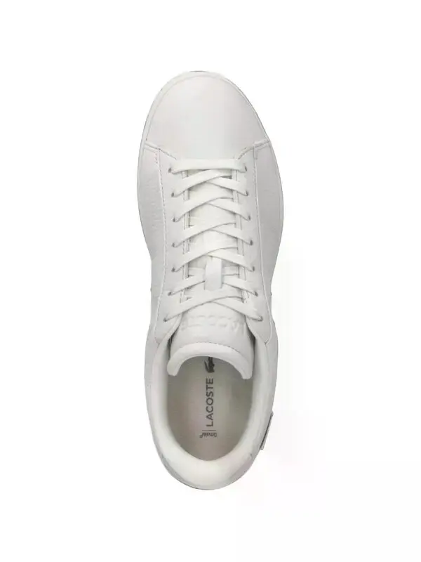 Lacoste Carnaby Shield Logo-debossed Sneakers