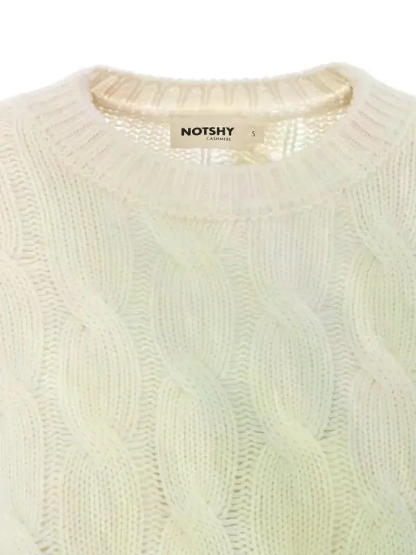 NOTSHY Patzi Cable-knit Sweater
