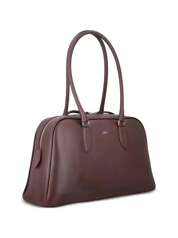 A.p.c. Paloma Logo-print Leather Tote Bag