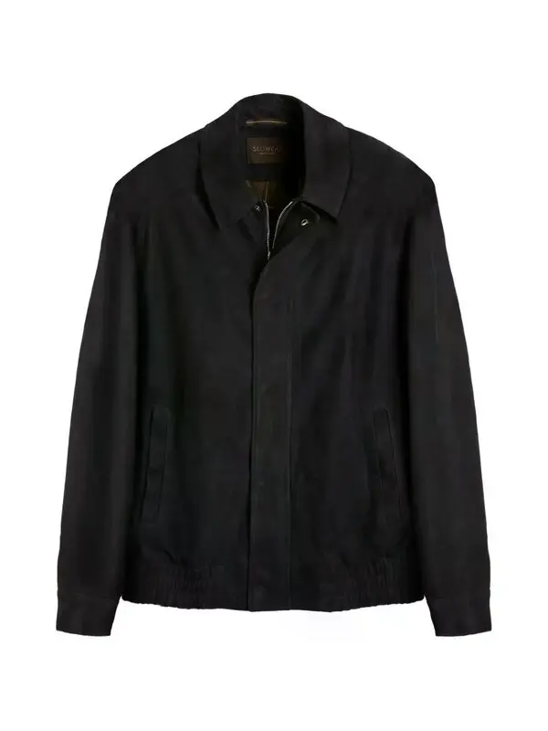 SLOWEAR Montedoro Suede Bomber Jacket