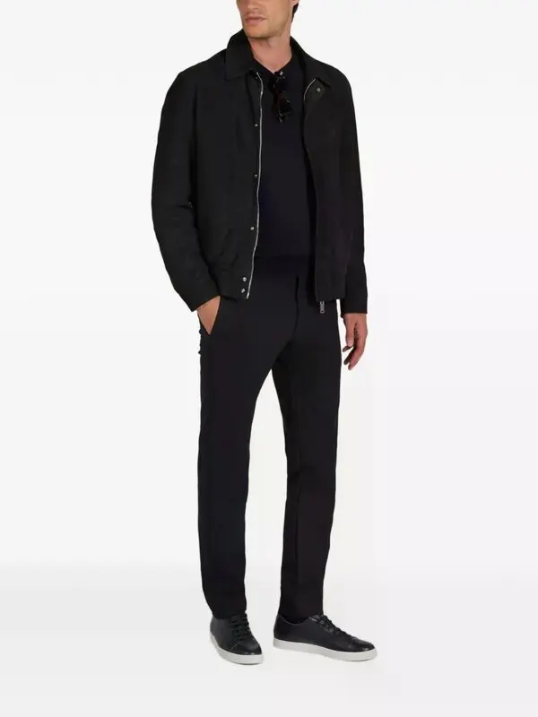 SLOWEAR Montedoro Suede Bomber Jacket