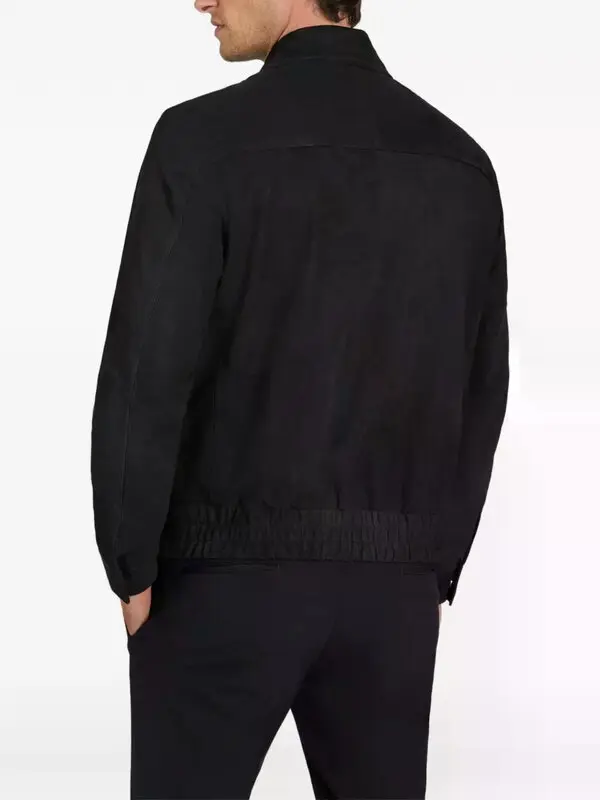 SLOWEAR Montedoro Suede Bomber Jacket