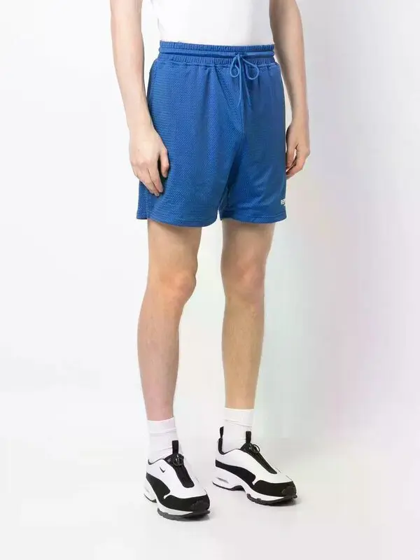 REPRESENT Logo-print Track Shorts