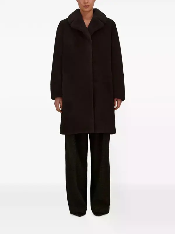 Herno Faux-fur Lapel-collar Coat