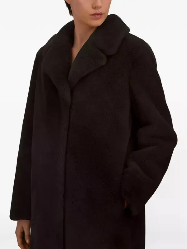 Herno Faux-fur Lapel-collar Coat
