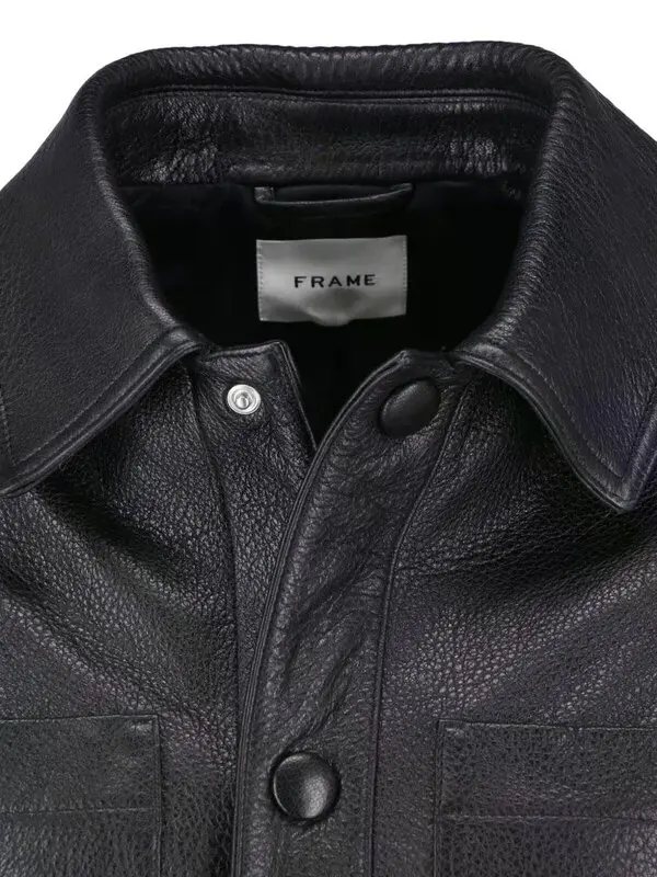 FRAME The Small Leather Jacket