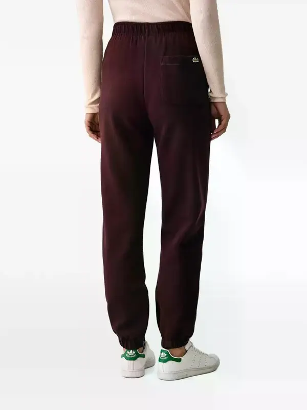 Lacoste Logo-patch Track Pants - Brown