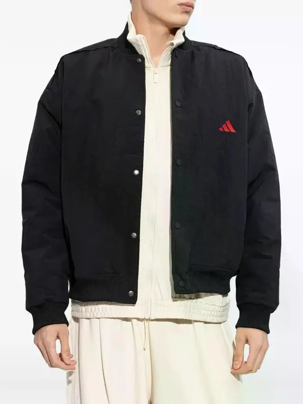 Adidas X Tyrrell Winston College Logo-embroidered Jacket