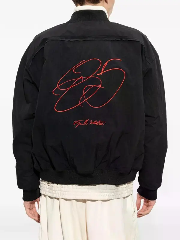 Adidas X Tyrrell Winston College Logo-embroidered Jacket