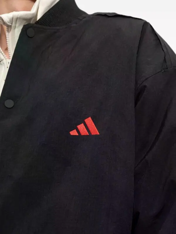 Adidas X Tyrrell Winston College Logo-embroidered Jacket