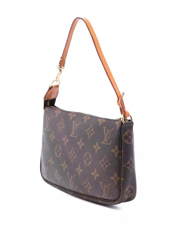 LOUIS VUITTON 2000 Monogram Pochette Accessoires Shoulder Bag