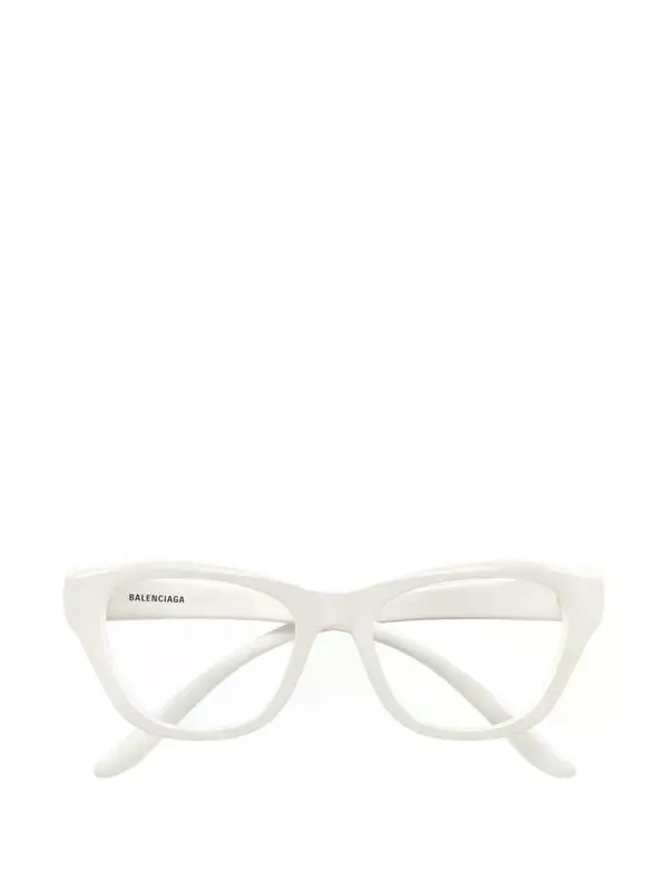 Balenciaga Bb Logo Cat-eye Glasses