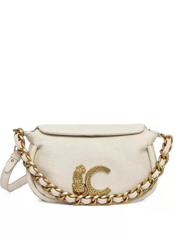 Lola Casademunt Logo-plaque Chain-link Shoulder Bag