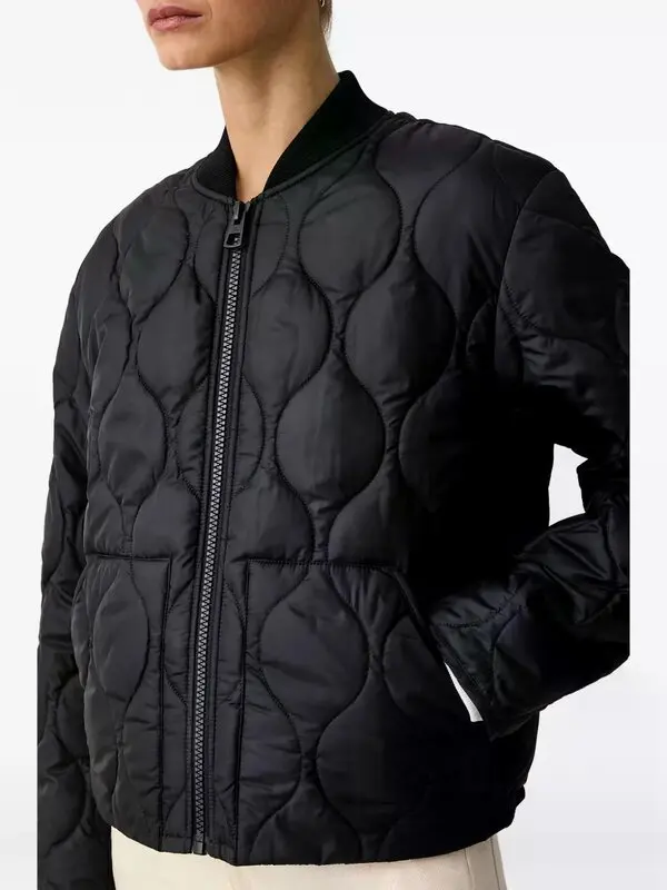 Marc O'polo Quilted Zip-up Bomber Jacket