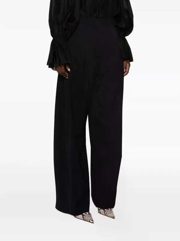 THELATEST Pleated Wide-leg Trousers