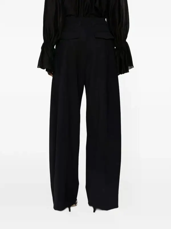 THELATEST Pleated Wide-leg Trousers