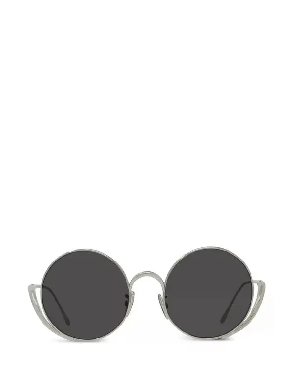 Loewe Round-frame Sunglasses - Silver