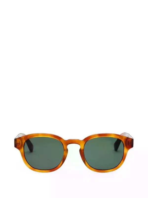 MESSYWEEKEND Bille Round-frame Sunglasses - Brown
