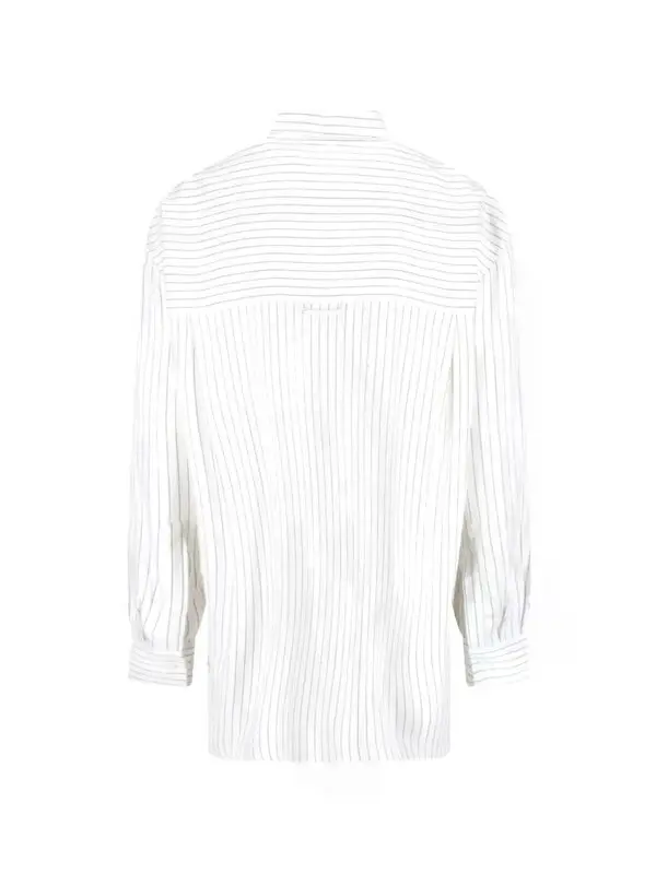 THE FRANKIE SHOP Striped Button-up Shirt