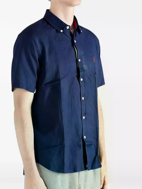 Polo Ralph Lauren Embroidered-logo Button-down Shirt
