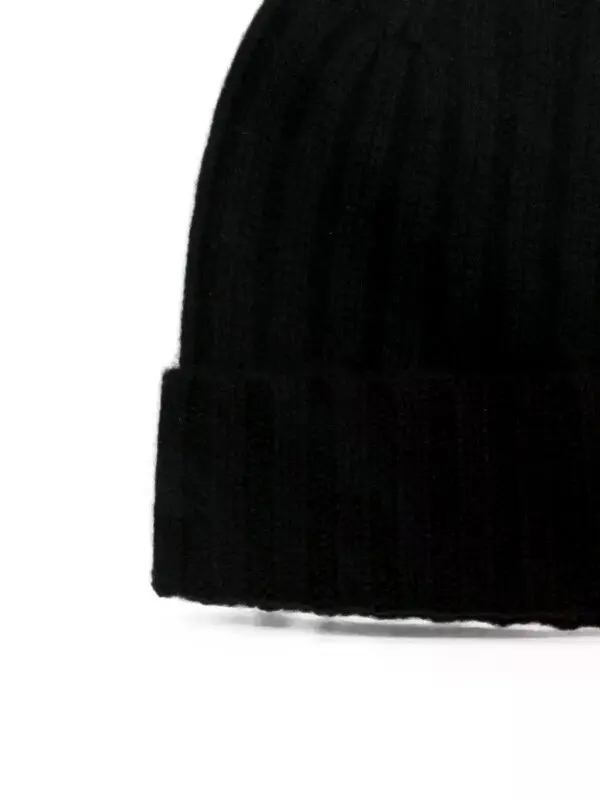 BEYOU Ribbed-knit Beanie Hat