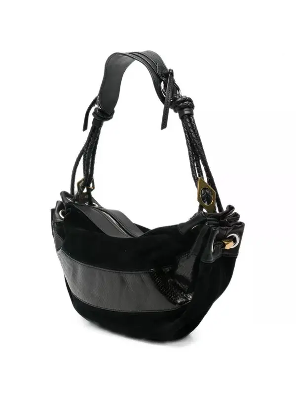 Isabel Marant Étoile Medium Maia Braided-strap Panelled Shoulder Bag