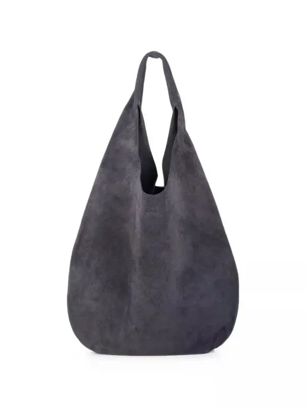 A.p.c. Neige Suede Tote Bag - Grey