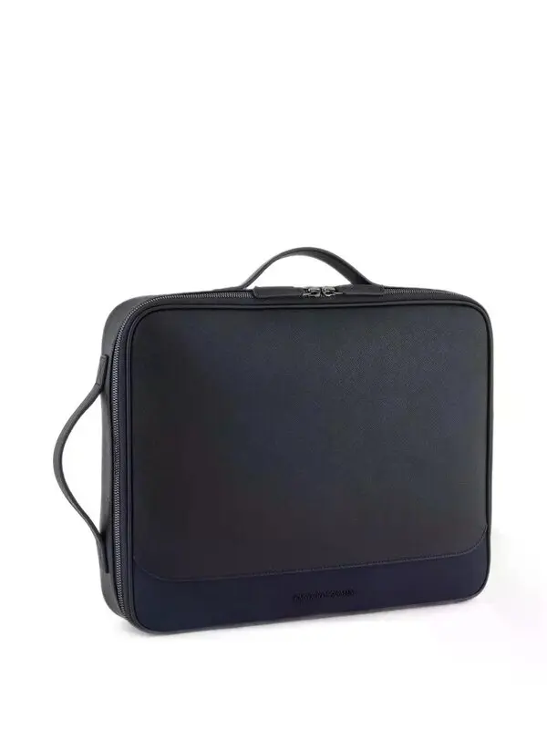 Emporio Armani Saffiano-effect Backpack